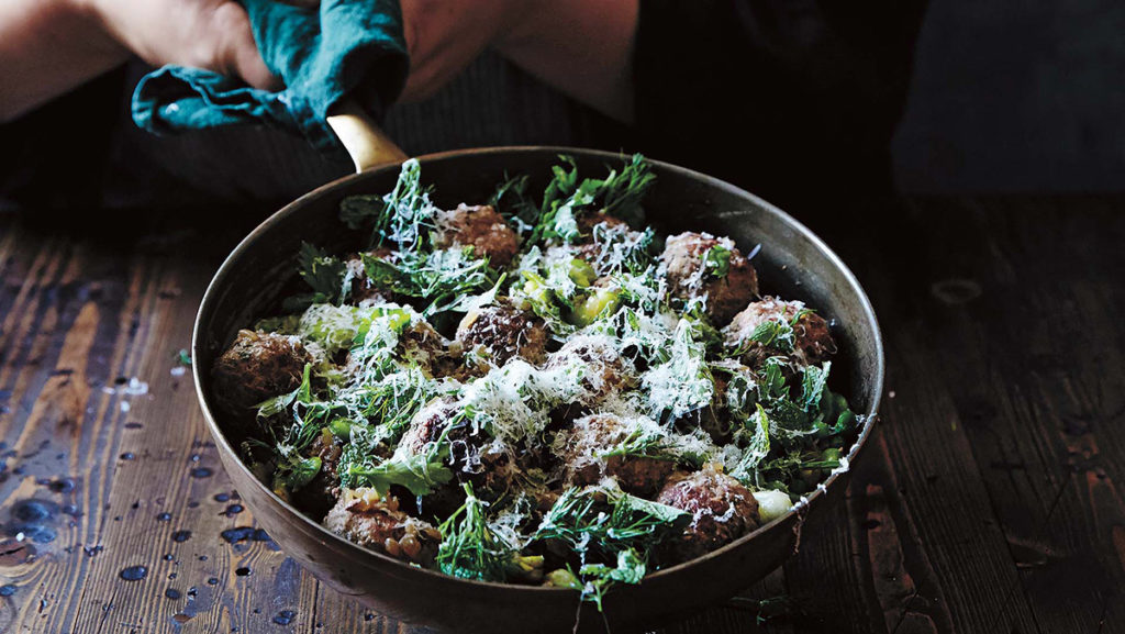 Lamb Meatballs with Broad Beans | Ostro by Julia Busuttil Nishimura ...
